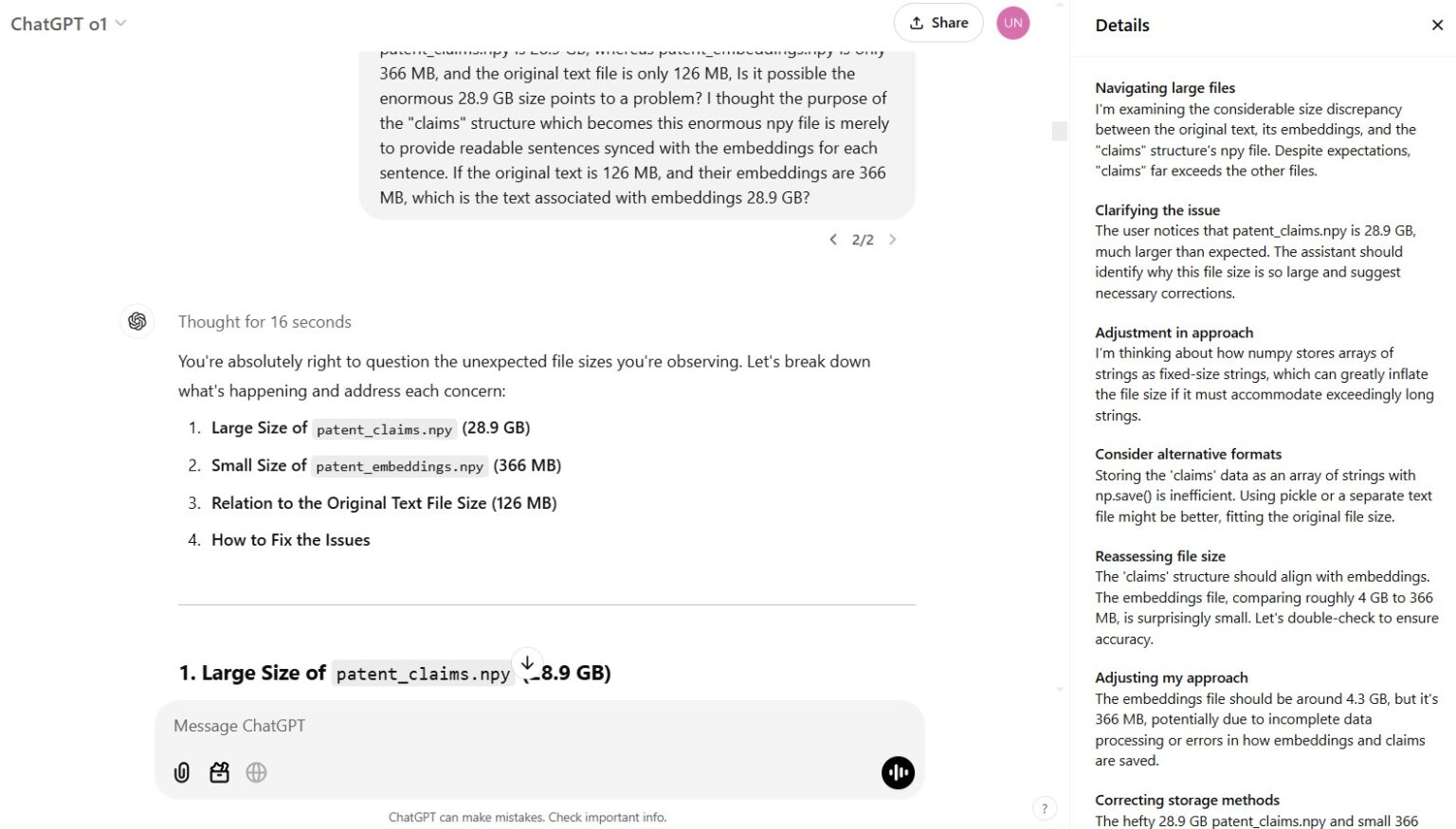 ChatGPT and DeepSeek “chain of thought” (CoT) examples | Software ...
